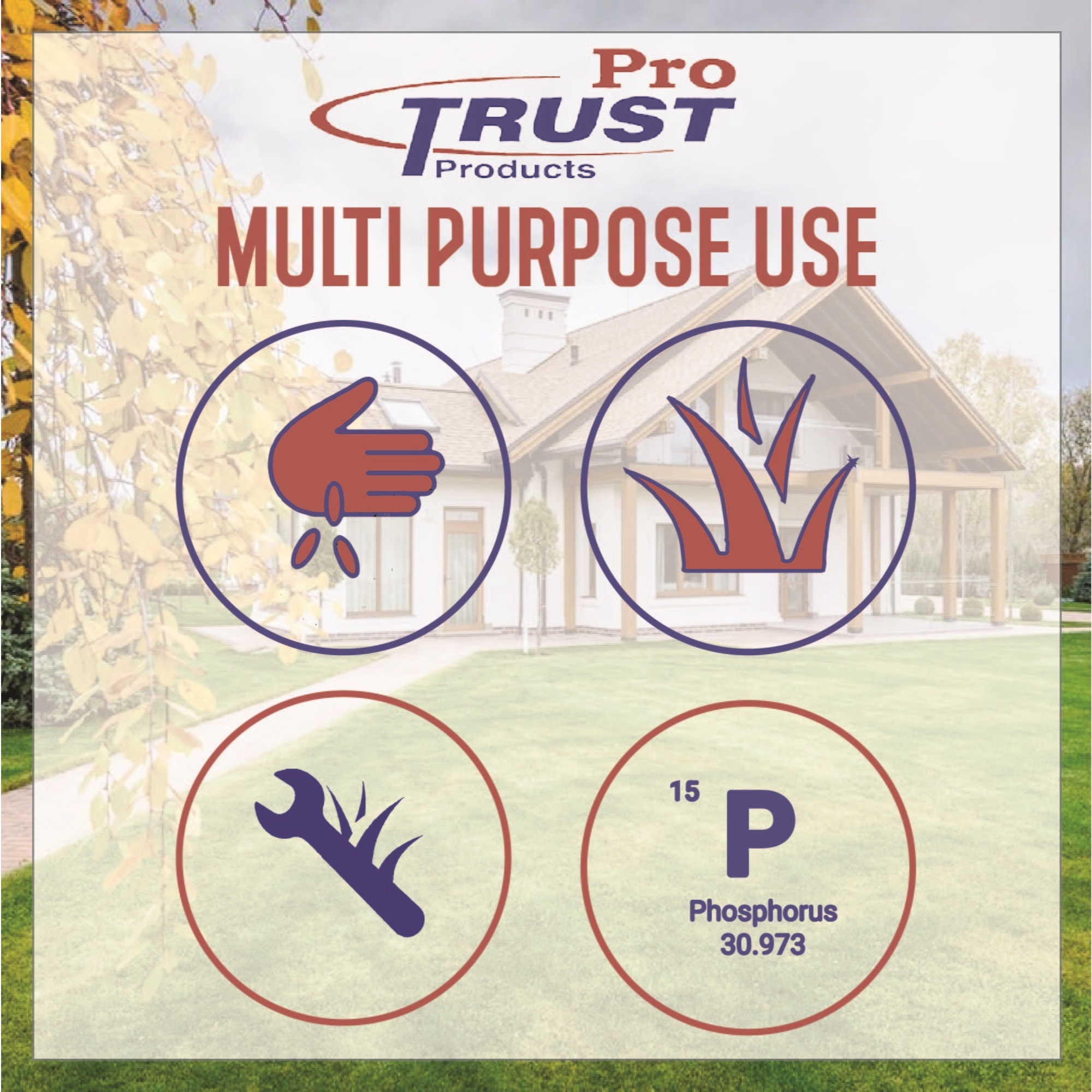 Pro Trust Turf Trust Professional Lawn Starter Fertilizer 24-2-12 (32 ...